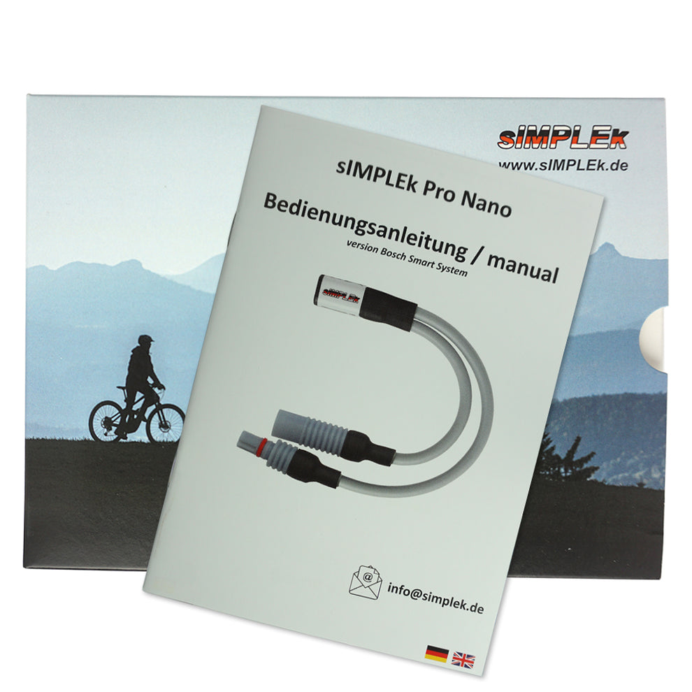 sIMPLEk Pro - E-Bike Tuning für Bosch BES3 Smart System (Nano Edition) – sIMPLEk-Shop